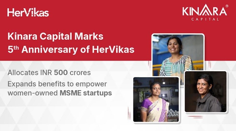 Kinara Capital Marks 5th Anniversary of HerVikas with New Allocation of ...