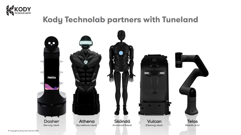 Kody Technolab, India's Leading Robotics Innovator to Enhance Tuneland ...